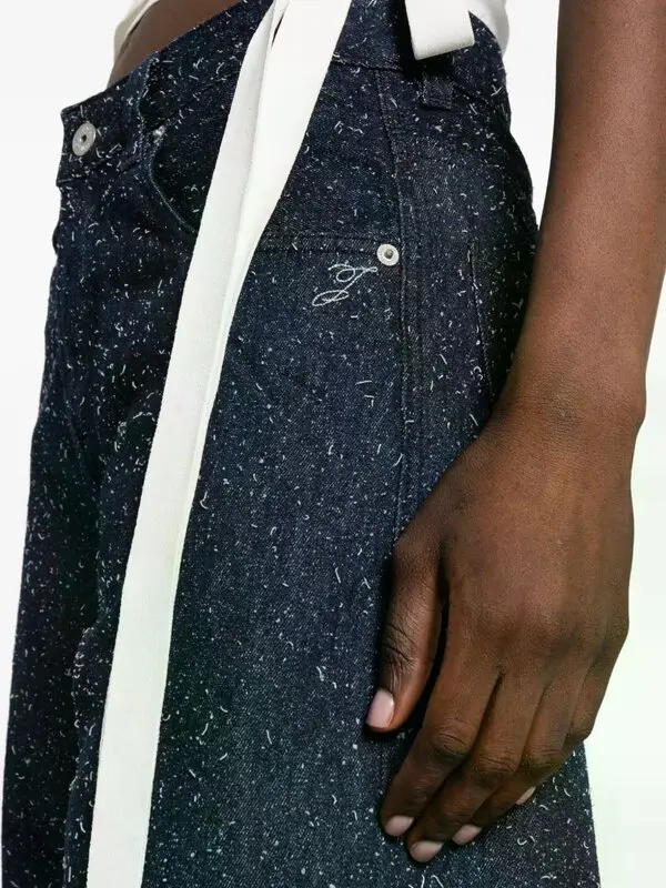 Jacquemus Belt-loops Wide-leg Jeans