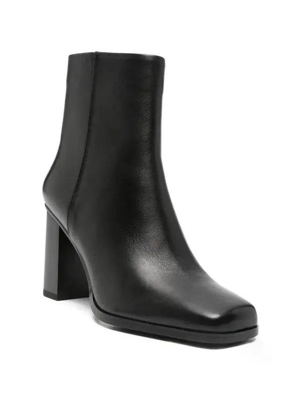 LINDA BAUMANN Square-toe Ankle Boots