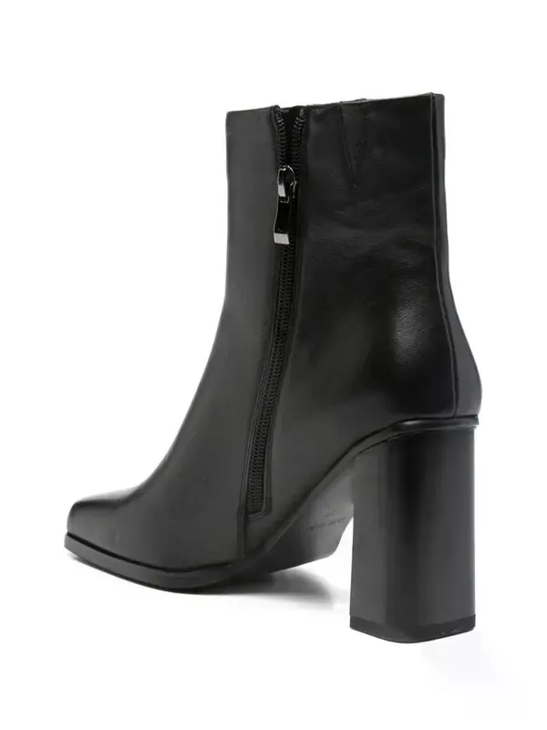 LINDA BAUMANN Square-toe Ankle Boots