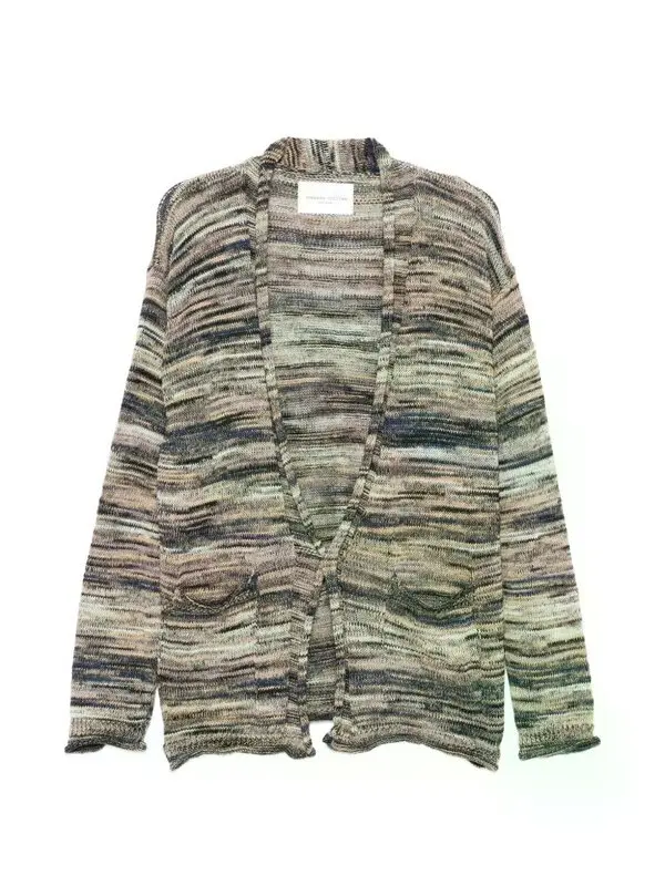 ROBERTO COLLINA Striped Cardigan