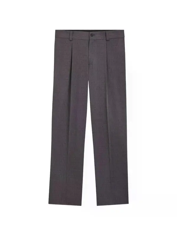 Hugo Checkered Tailored Trousers