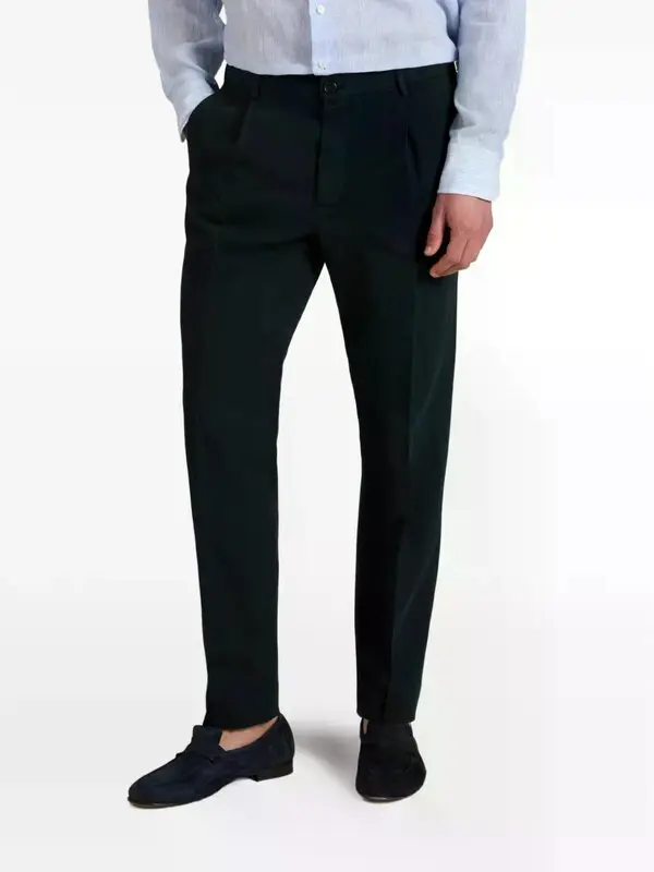 SLOWEAR Pleated Trousers - Blue