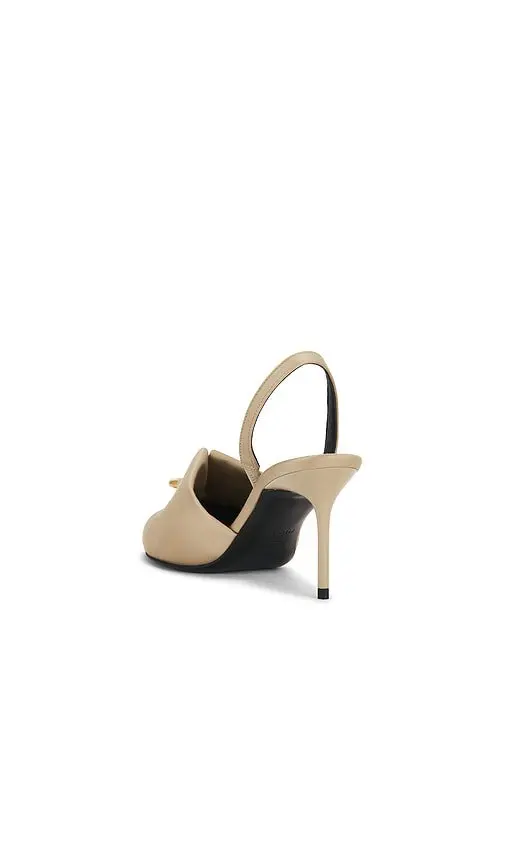 Balmain Piercing Slingback Pump - Beige
