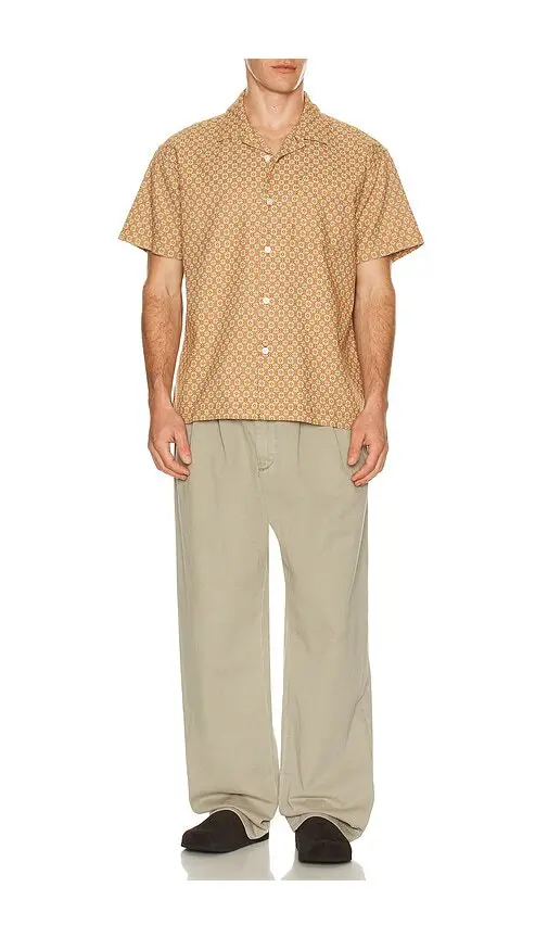 Obey Adrian Woven Shirt In . Also