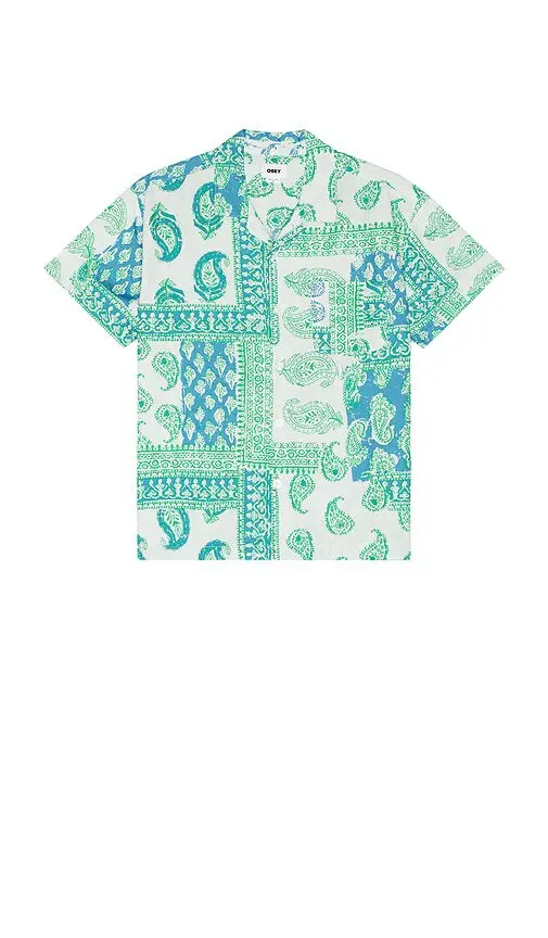 Obey Mayer Woven Shirt In . Also
