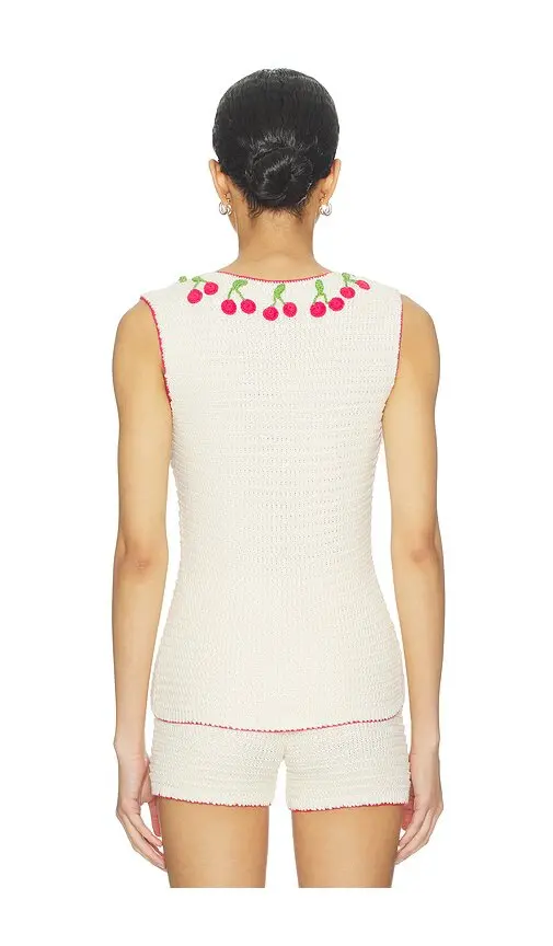CAPITTANA Sasha Cherry Top