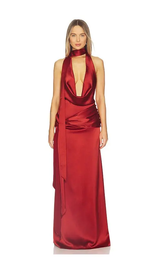CASONA La Regia Gown - Red
