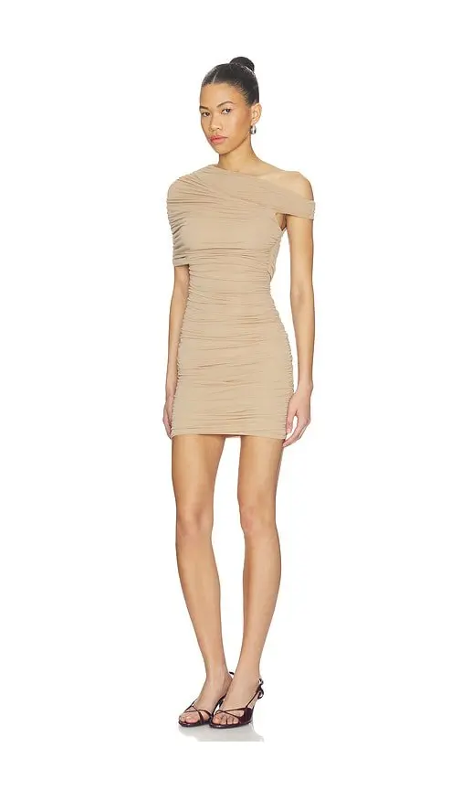 Ronny Kobo Cicilia Dress - Nude