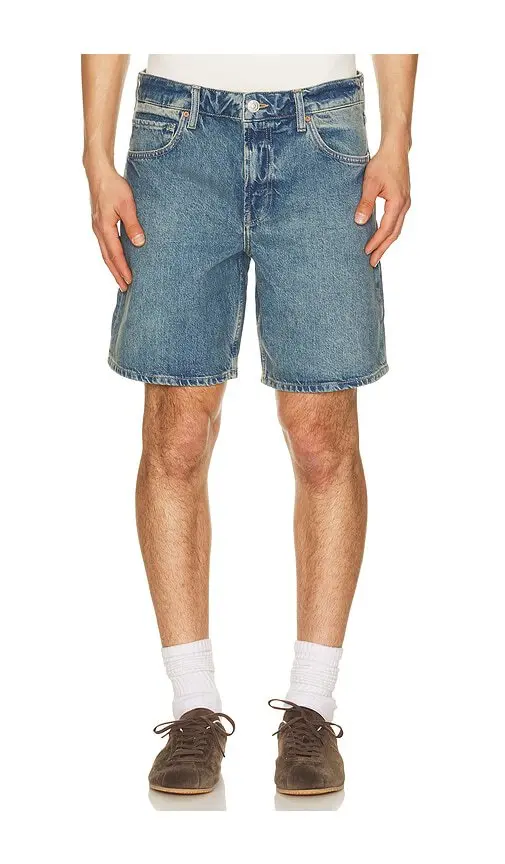 Paige Darnell Denim Shorts - Blue