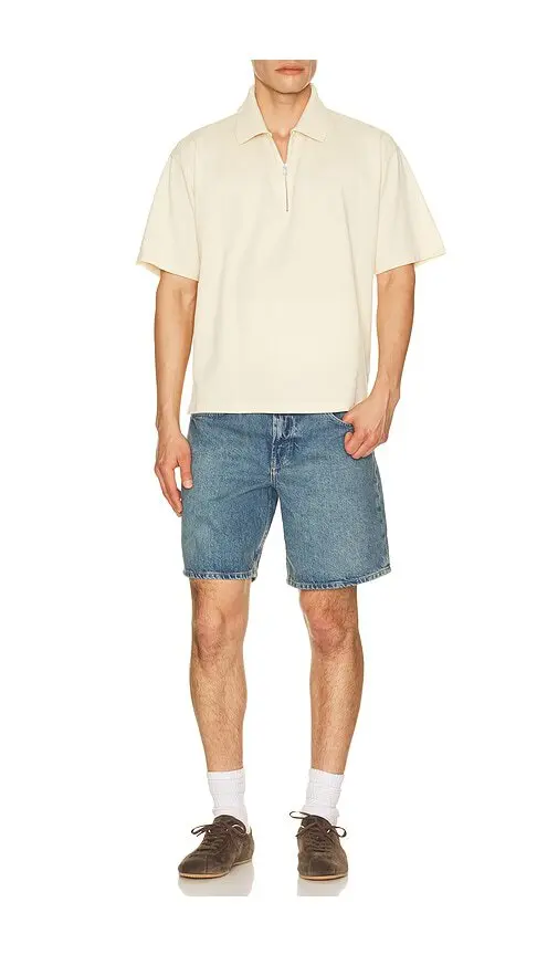 Paige Darnell Denim Shorts - Blue