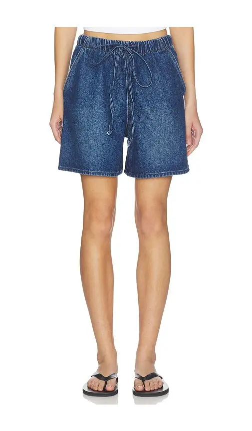 MOTHER The Buffet Bermuda Short - Blue