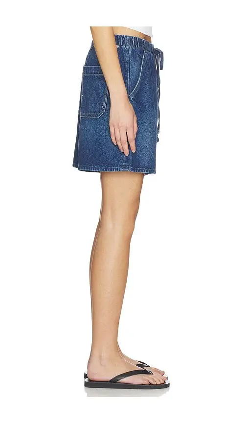MOTHER The Buffet Bermuda Short - Blue