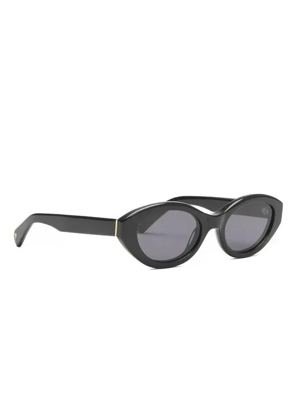 AMI Paris Oval Acetate Sunglasses