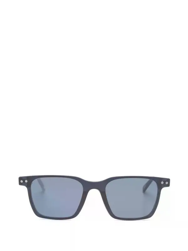 SNOB Anteo Square-frame Clip-on Sunglasses - Blue