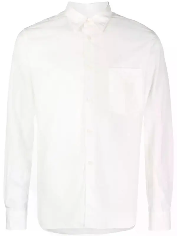 Comme Des Garçons Chest-pocket Long-sleeve Shirt