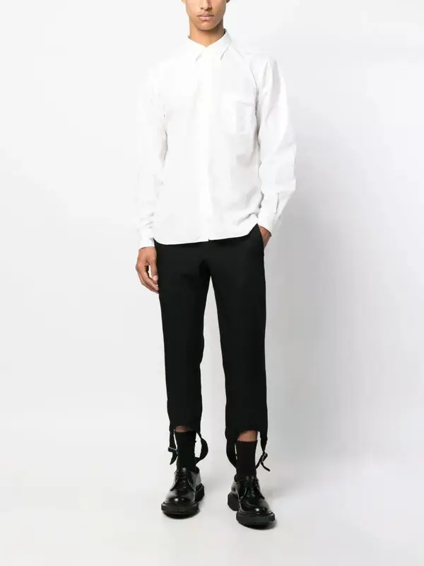 Comme Des Garçons Chest-pocket Long-sleeve Shirt