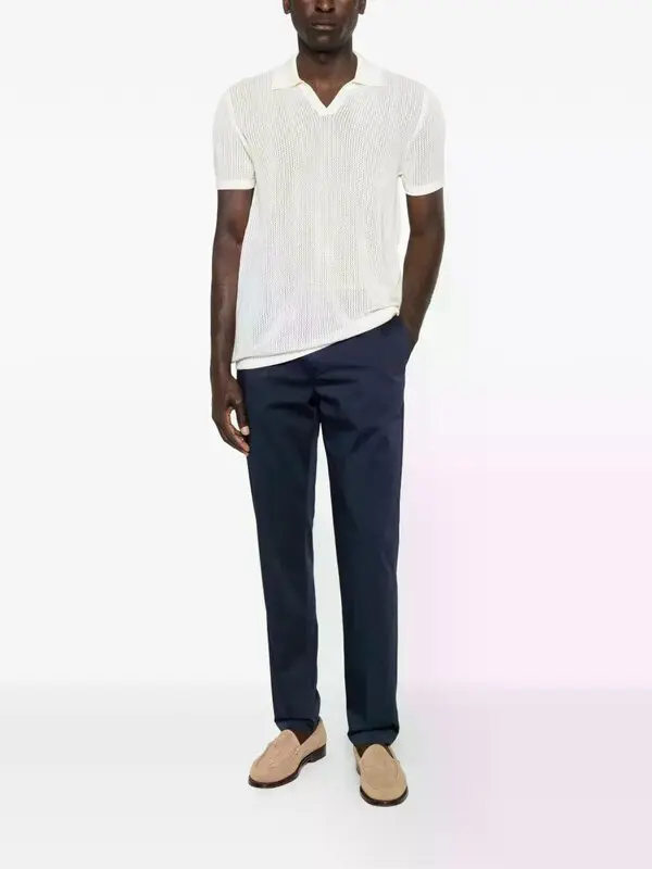 Eleventy Straight-leg Trousers - Blue