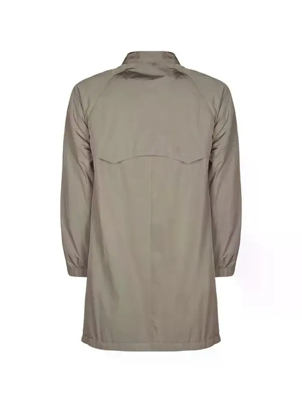 PALTO' Button Military Coat - Grey