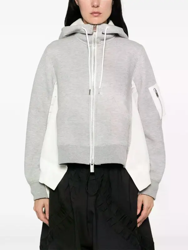 Sacai Panelled Hoodie