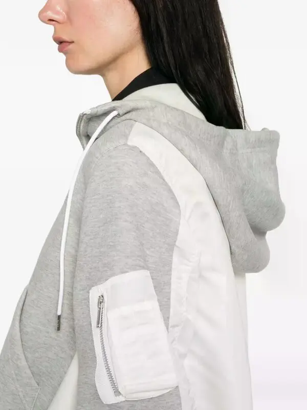Sacai Panelled Hoodie
