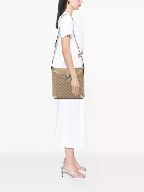 Gucci Gg Canvas Abbey D Ring Crossbody Bag