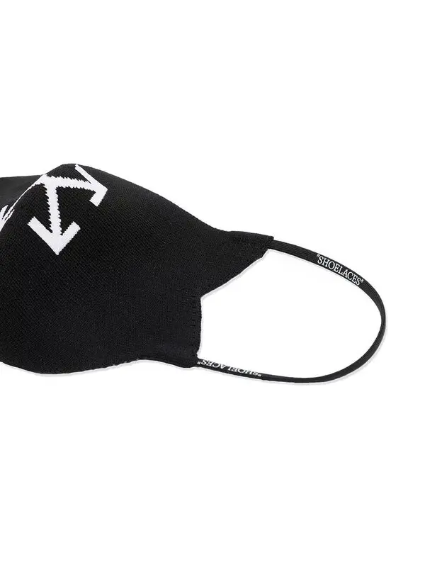 Off-White Arrow Motif Face Mask