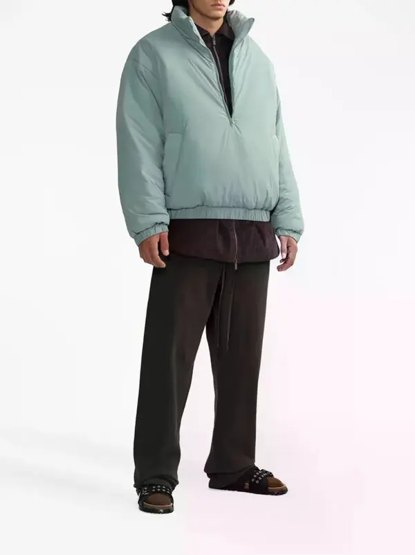 Fear Of God High-neck Puffer Jacket - Blue