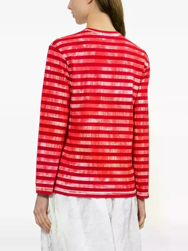 Comme Des Garçons Striped Long Sleeve T-shirt