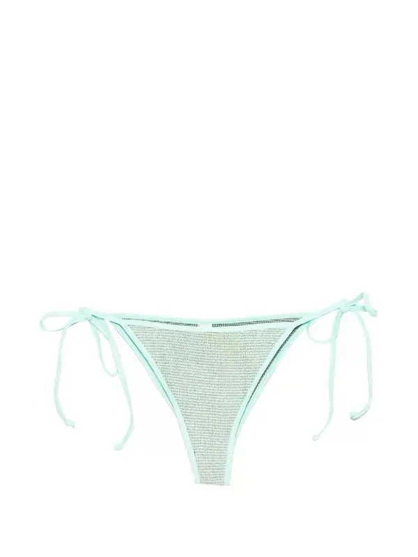 Bond Eye Anisha Side-tie Bikini Bottoms - Blue