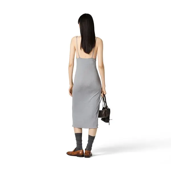 Miu Miu Silk Jersey Dress