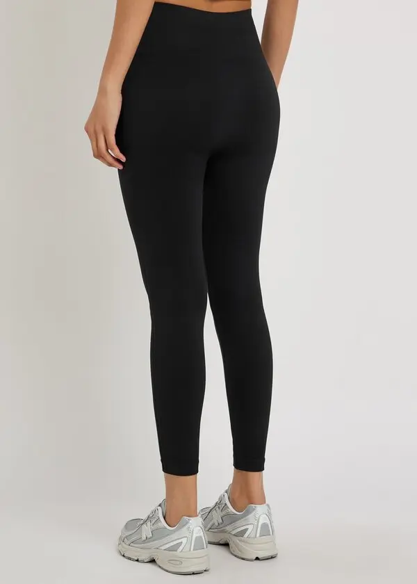 Spanx Ribbed Sculpting Knit Cropped Leggings