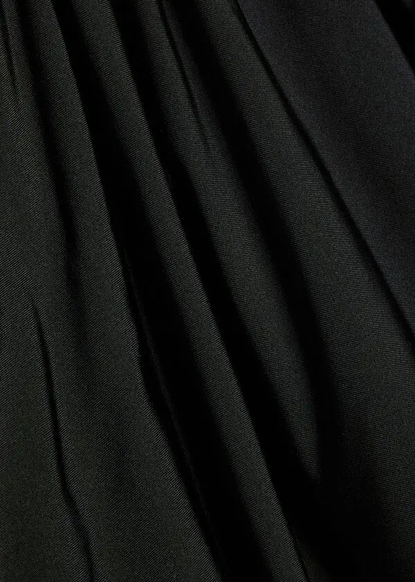 Max Mara One Shoulder Swimsuit - Black