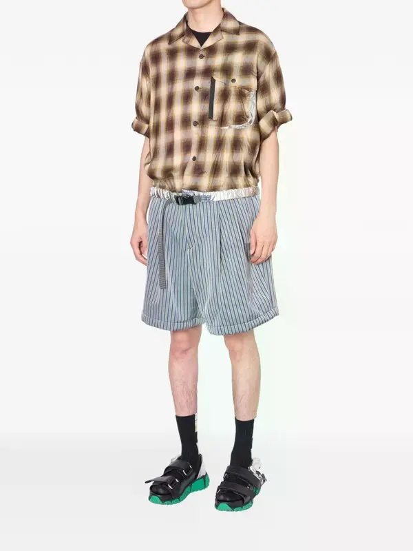 Kolor Plaid Pocket Shirt