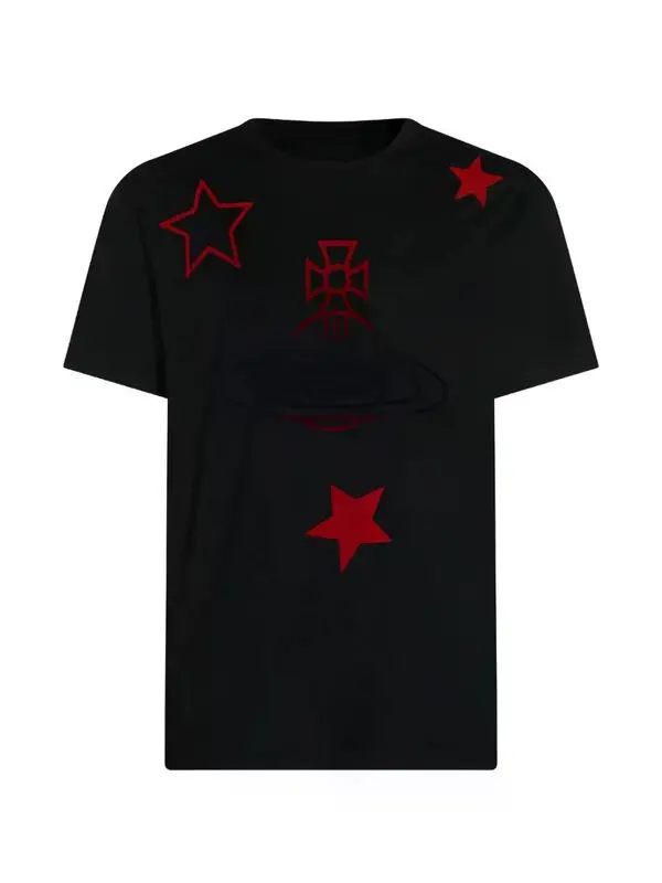 VIVIENNE WESTWOOD Star Graphic T-shirt - Black