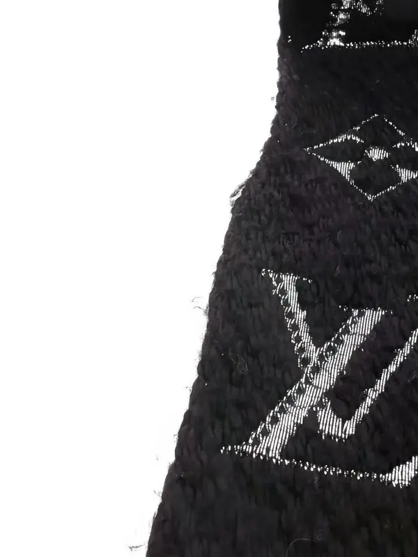 LOUIS VUITTON 2018 Logomania Jacquard Scarf