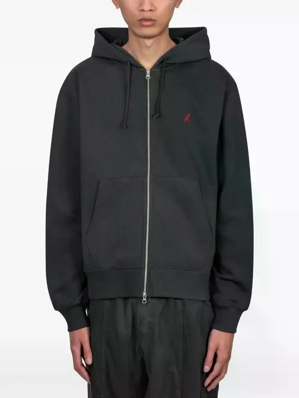 Gramicci Zip Point Hoodie - Grey
