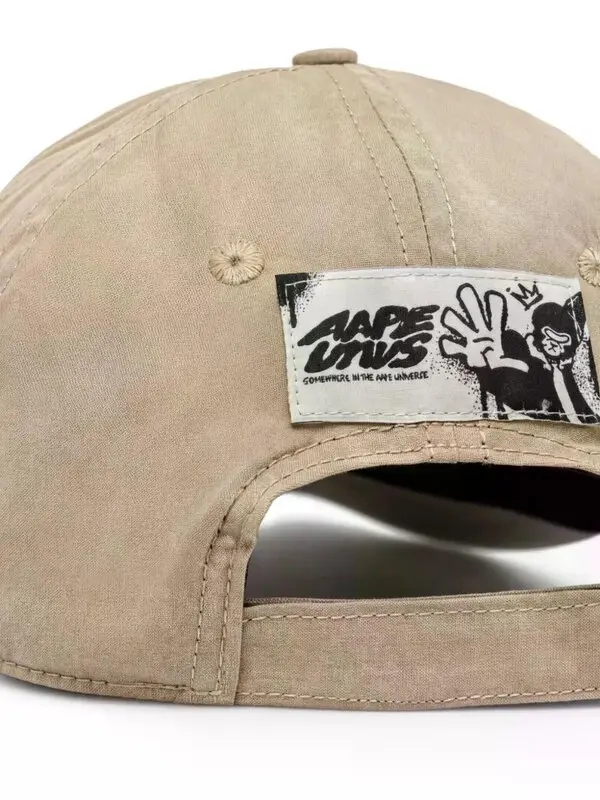 AAPE BY *A BATHING APE Logo-patch Baseball Cap