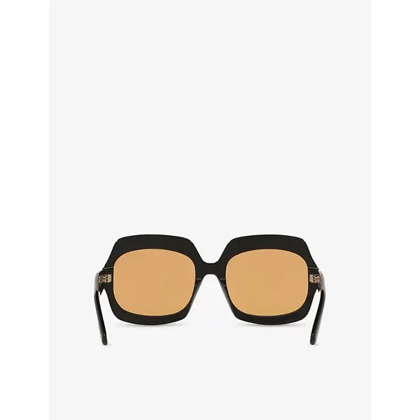 TOM FORD Tr001878 Irregular-frame Acetate Sunglasses