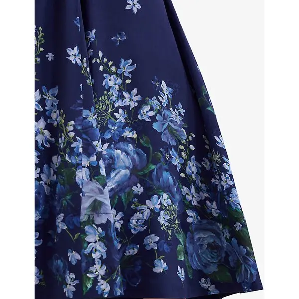 PHASE EIGHT Maeve Floral-print Woven Midi Skirt