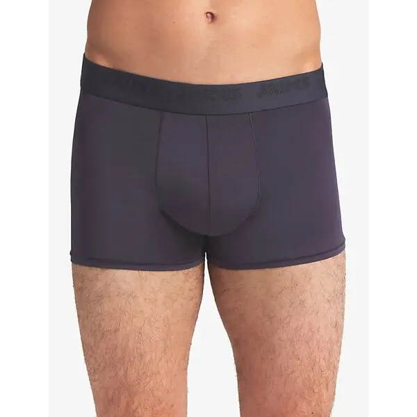 SKIMS Branded-waistband Pack Of Three Stretch-jersey Boxer Briefs
