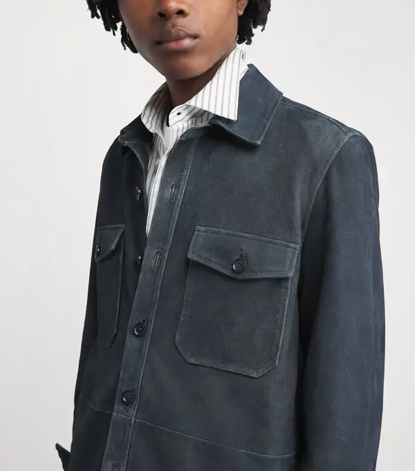 Paige Suede Overshirt