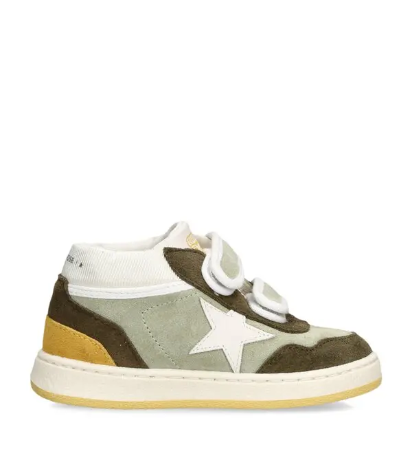 GOLDEN GOOSE Suede June Sneakers - Green