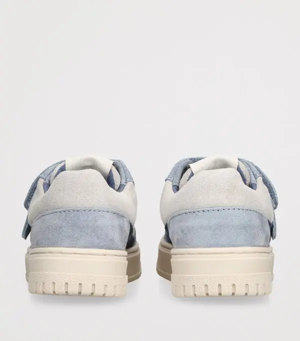 Giorgio Armani Suede Velcro City Sneakers