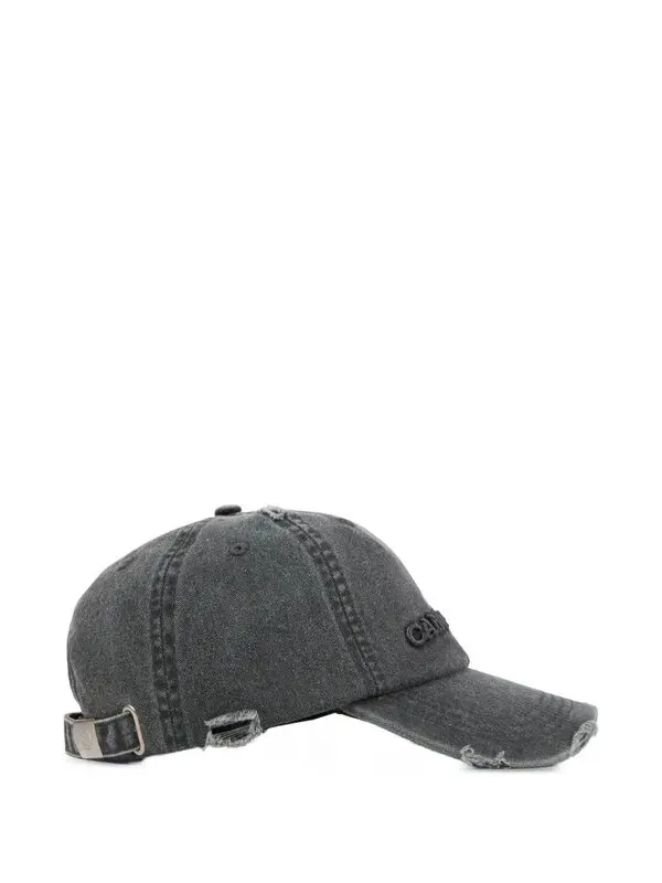 Camper Distressed Cotton Cap - Grey