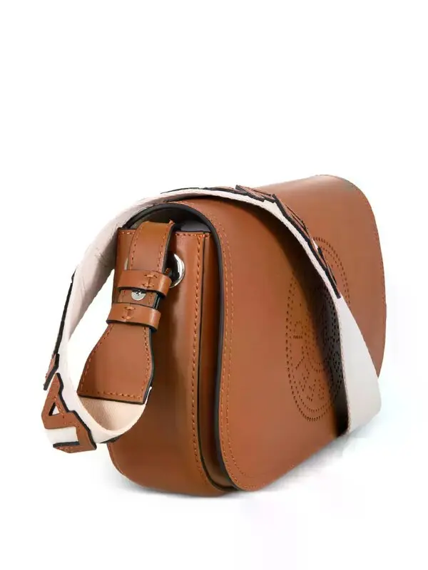Karl Lagerfeld K/circle Perforated Shoulder Bag