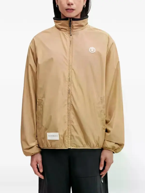 AAPE BY *A BATHING APE Zipped Reversible Jacket - Neutrals