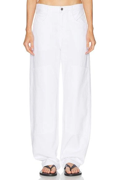 AGOLDE Laria Pieced Jean - Marshmallow