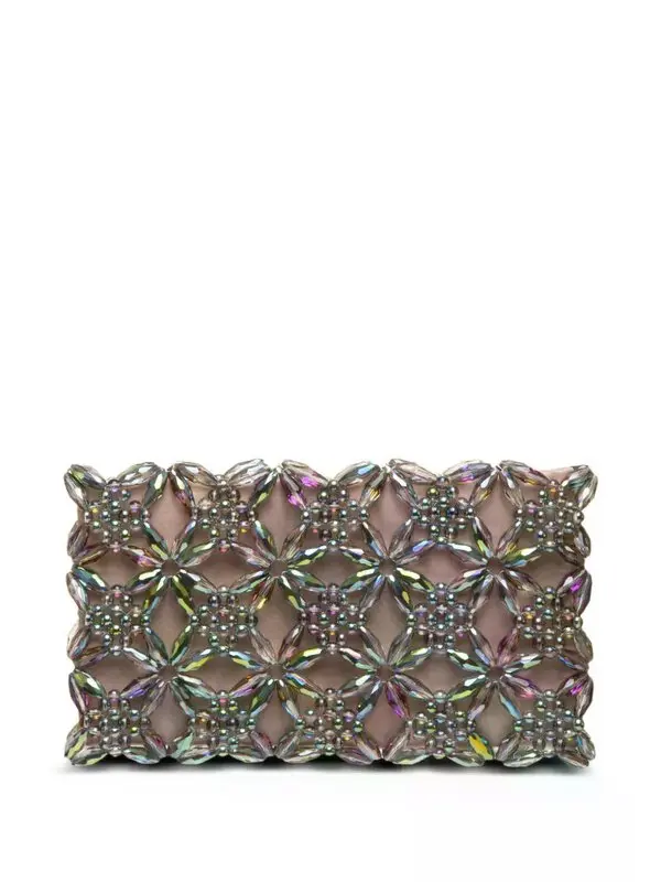 0711 TBILISI Rhea Beaded Clutch Bag