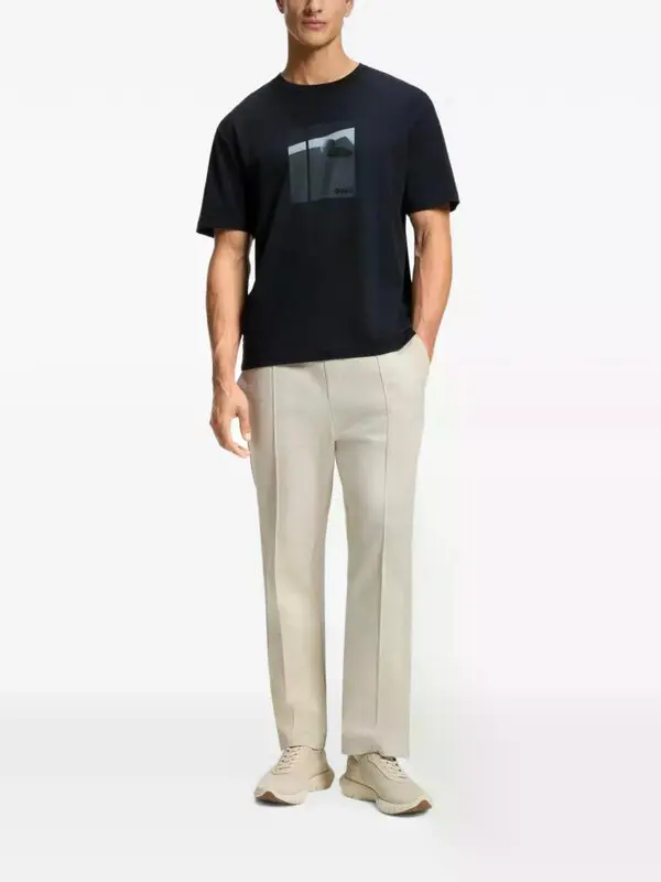 BOSS Join Relaxed Grx Round-neck Printed T-shirt