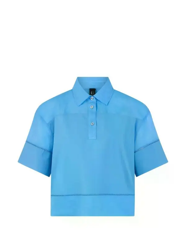 MARCCAIN Polo Top With Stitched Detailing